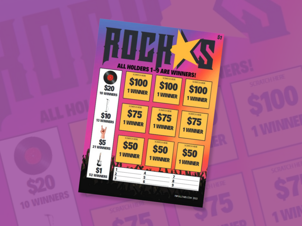 Buy Pull Tabs, Ripper Tickets & Instant Win Games | FB Pull Tabs