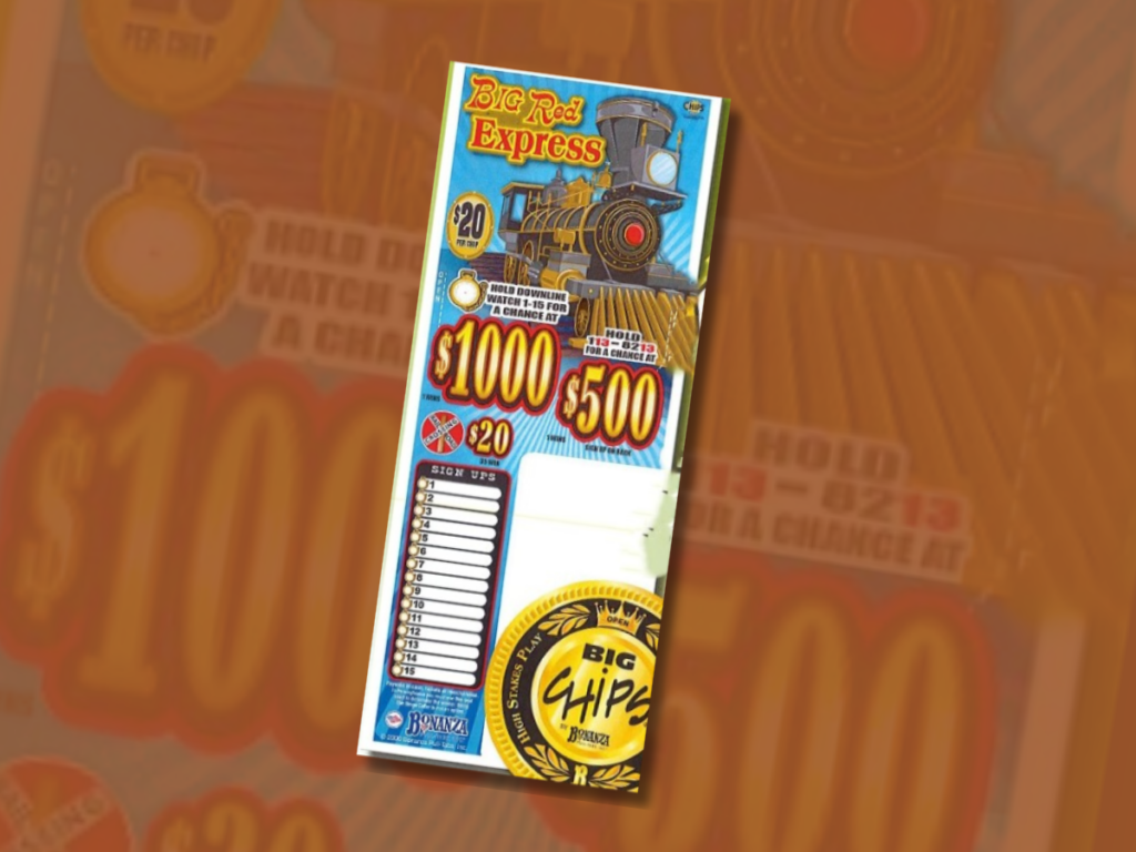 Big Red Express CHIPS GAME